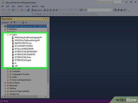 Đặt lại mật khẩu SA trong SQL Server - Mytour