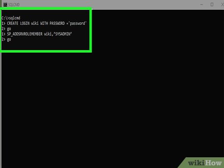 Đặt lại mật khẩu SA trong SQL Server - Mytour