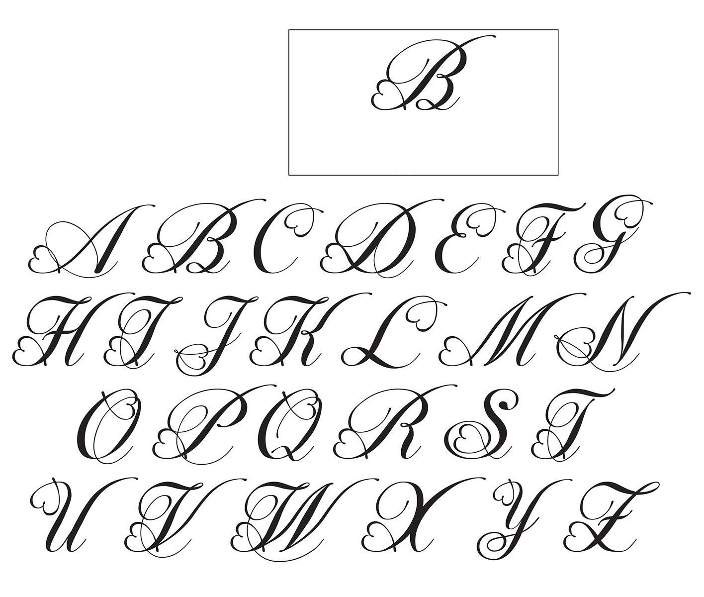 Exquisite Examples of Beautiful Uppercase Fonts