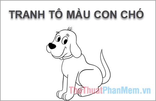 Coloring Pages Featuring Cute Dogs