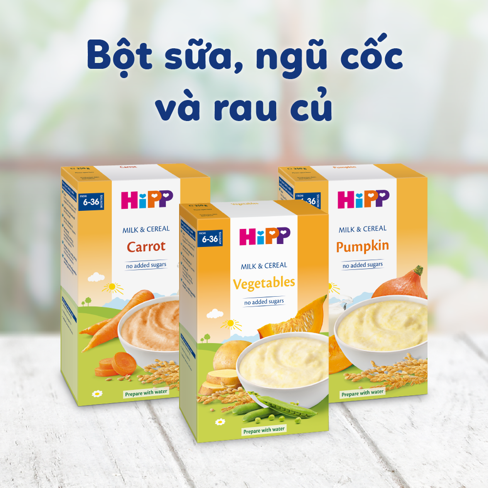 What are the flavors of sweet Hipp baby food and are they beneficial?