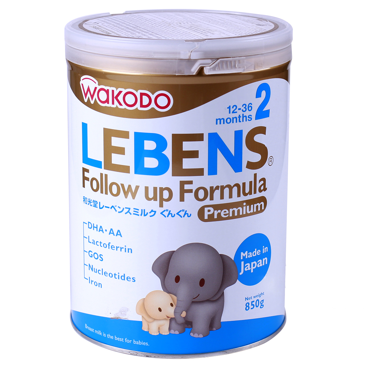 Most accurate guide to prepare Wakodo Lebens formula #2
