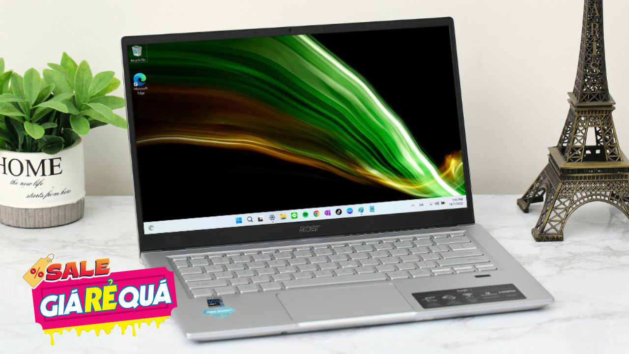 Acer Week: Up to 44% off on laptops, prices start at VND 8.79 million