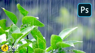 Learn how to create realistic rain in Photoshop!