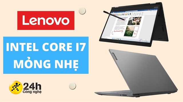 TOP 4 Lenovo laptops with Intel Core i7, slim and powerful at the same time