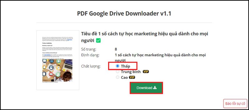 Simple guide to easily download Blocked PDF, Word files on Google Drive