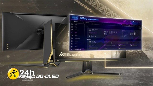 MSI unveils Quantum Dot OLED monitor with HMI 2.0 technology