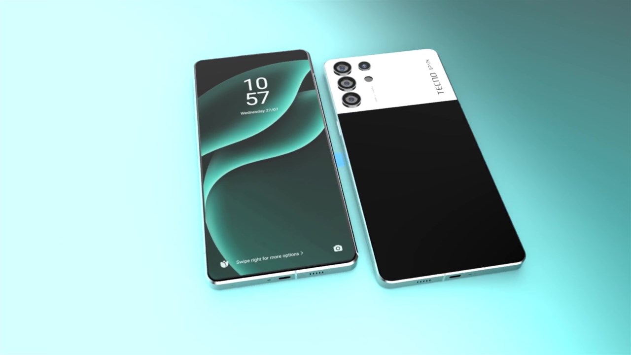 Tưởng tượng về Tecno Spark 30 Pro+ Concept: Thiết kế đẹp mắt, cấu hình ...