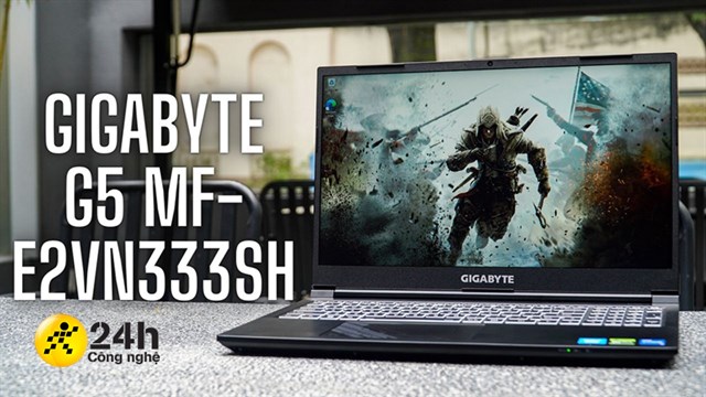 Trải nghiệm GIGABYTE G5 MF-E2VN333SH: Thiết kế đẳng cấp, hiệu năng đỉnh cao