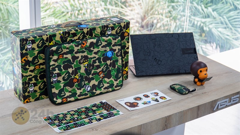 Trải nghiệm ASUS Vivobook S 15 OLED Bape Edition: Thiết kế độc đáo