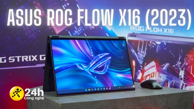 Trên tay ASUS ROG Flow X16: Bản lề xoay 360 độ, Intel Core i9-13900H