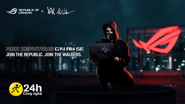 Ưu đãi hot: Mua laptop ROG Zephyrus G14 Alan Walker, nhận ngay tai nghe ...