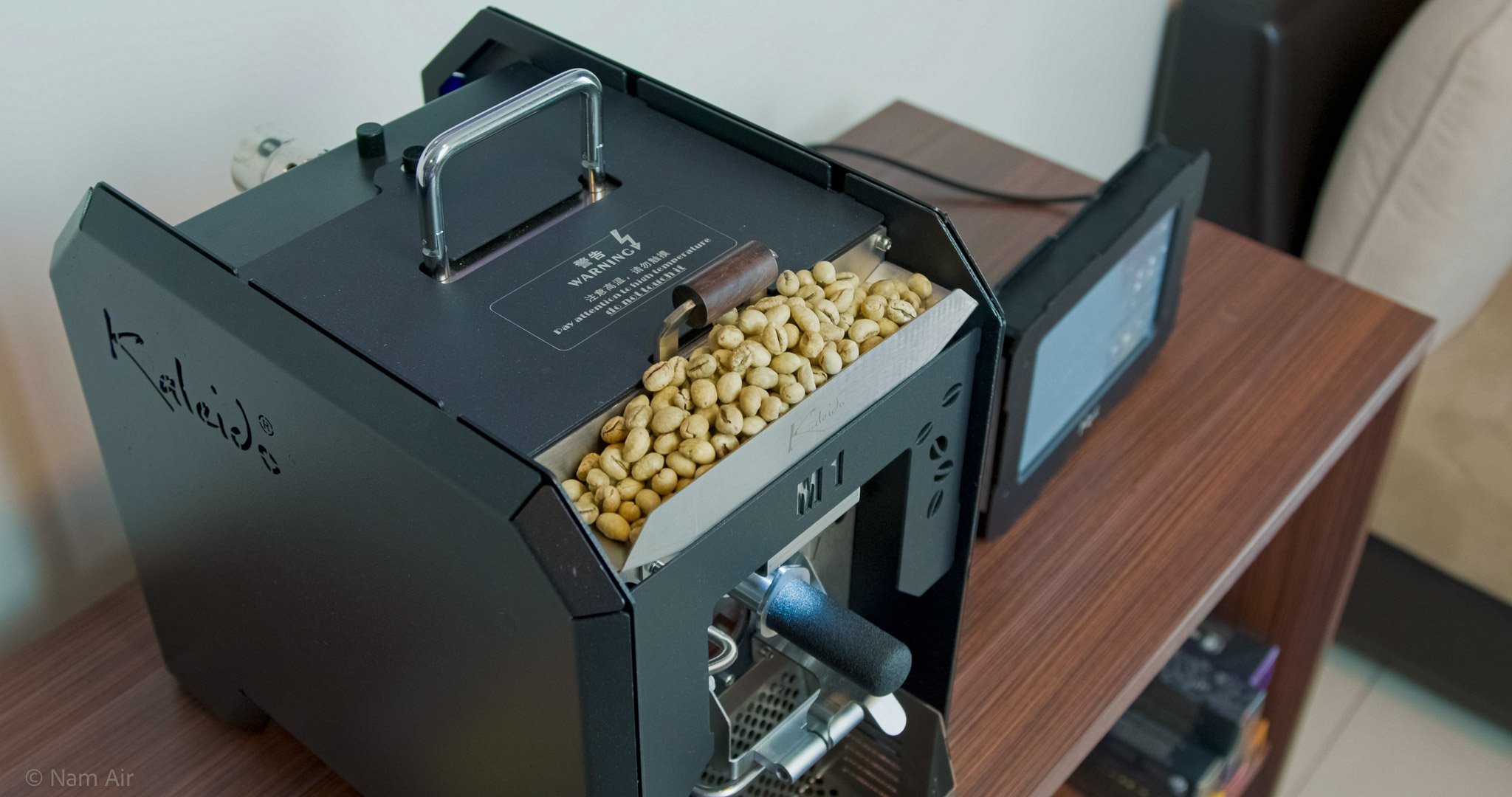 Trên bàn thử nghiệm của mình: máy rang cà phê Kaleido M1 Sniper mang lại sự kiểm soát chính xác ...