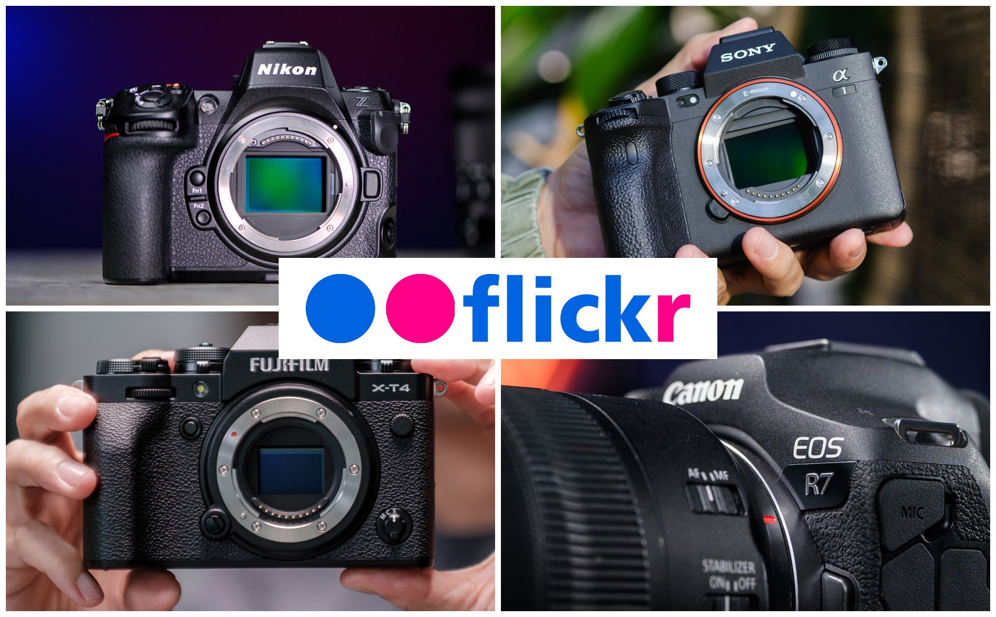 Canon, Nikon, Sony, Fujifilm đang là những tên nổi bật trên Flickr tại ...