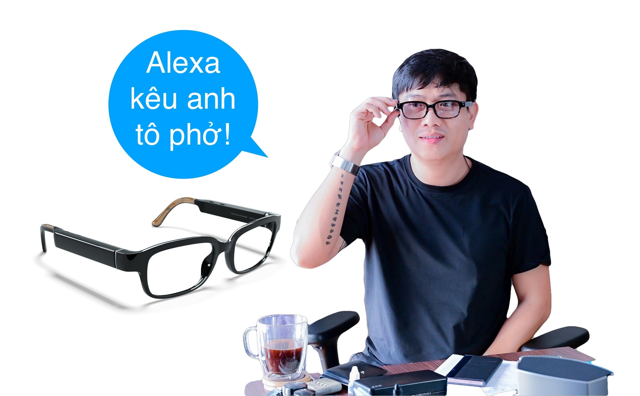 Trải nghiệm thử Amazon Echo Frames: Lắng nghe âm thanh cùng trợ lý ảo ...
