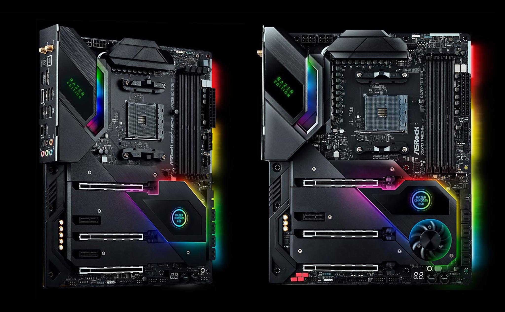 ASRock giới thiệu B550/X570 Taichi Razer Edition - đồng bộ ánh sáng với Chroma RGB