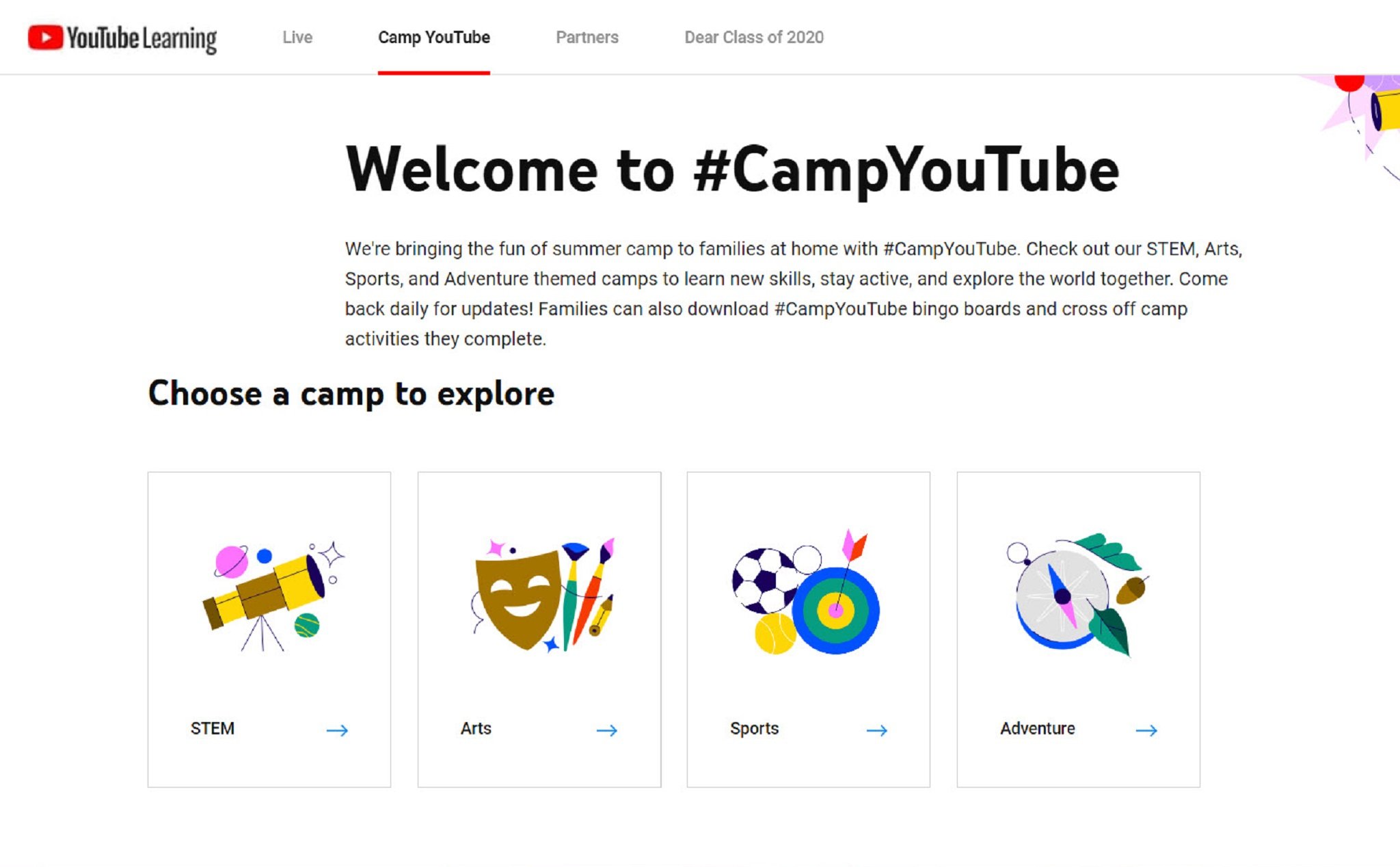 Trại Hè YouTube: nơi trẻ em có thể học và giải trí qua video tiếng Anh ...