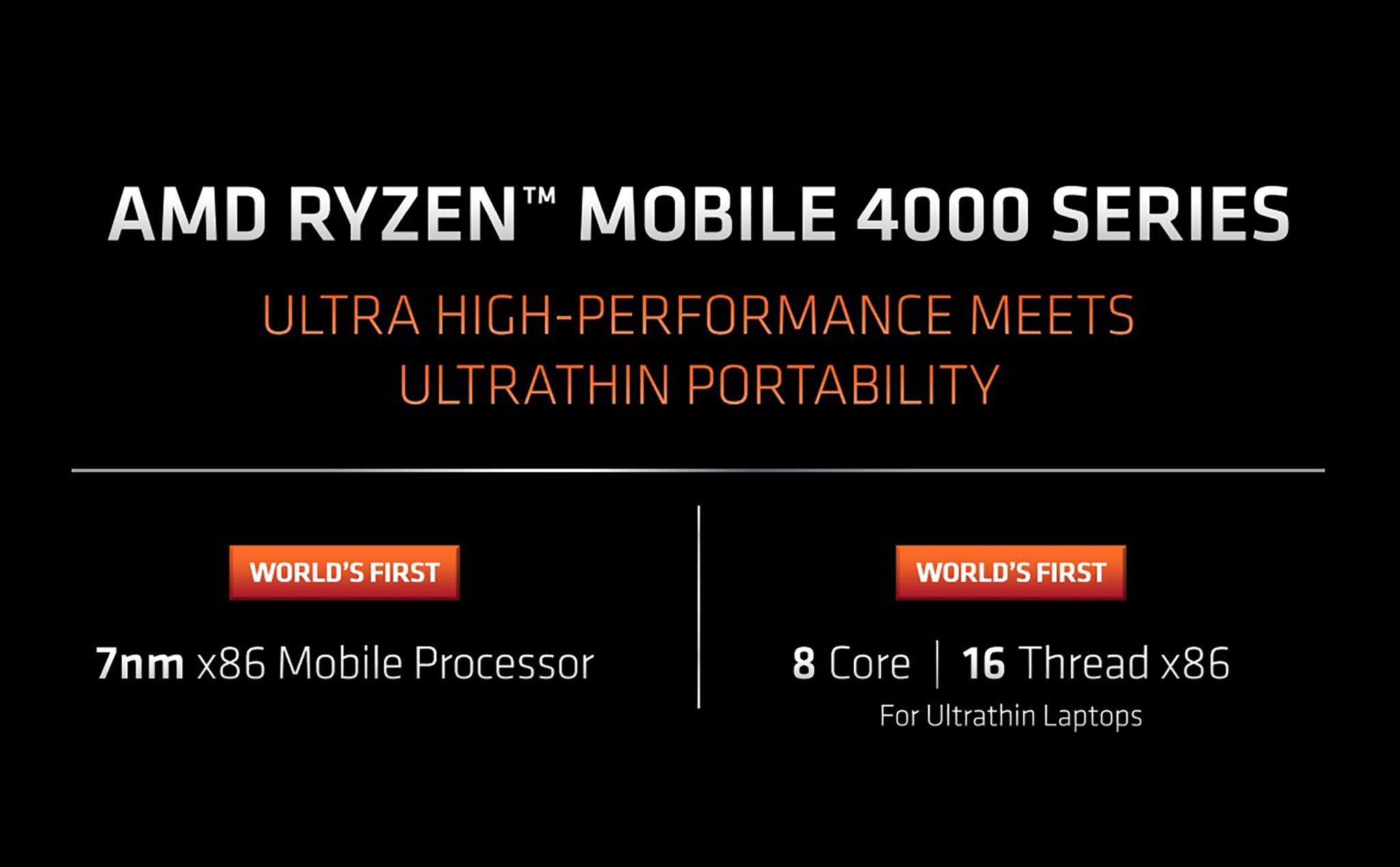 AMD giới thiệu Ryzen Mobile 4000 cho laptop: Sử dụng công nghệ Zen 2 ...