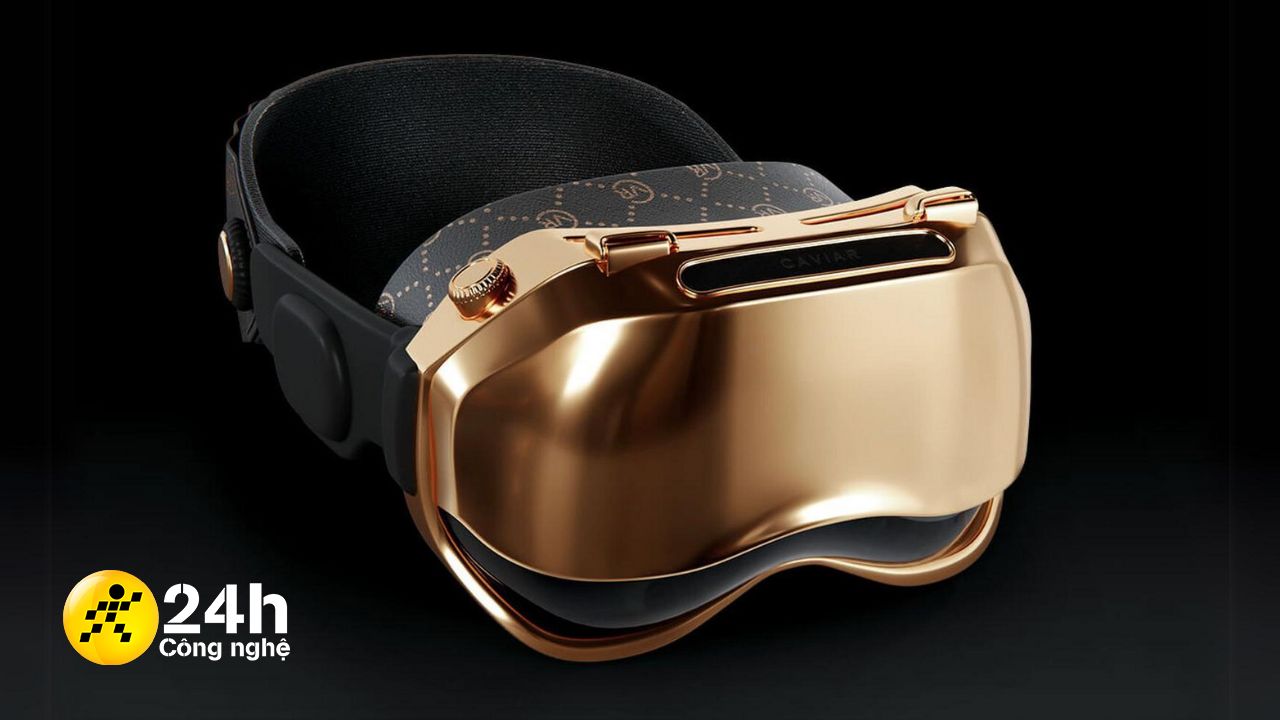 Mê mẩn với phiên bản Apple Vision Pro mạ vàng 18K, giá cả chát chát 1 ...