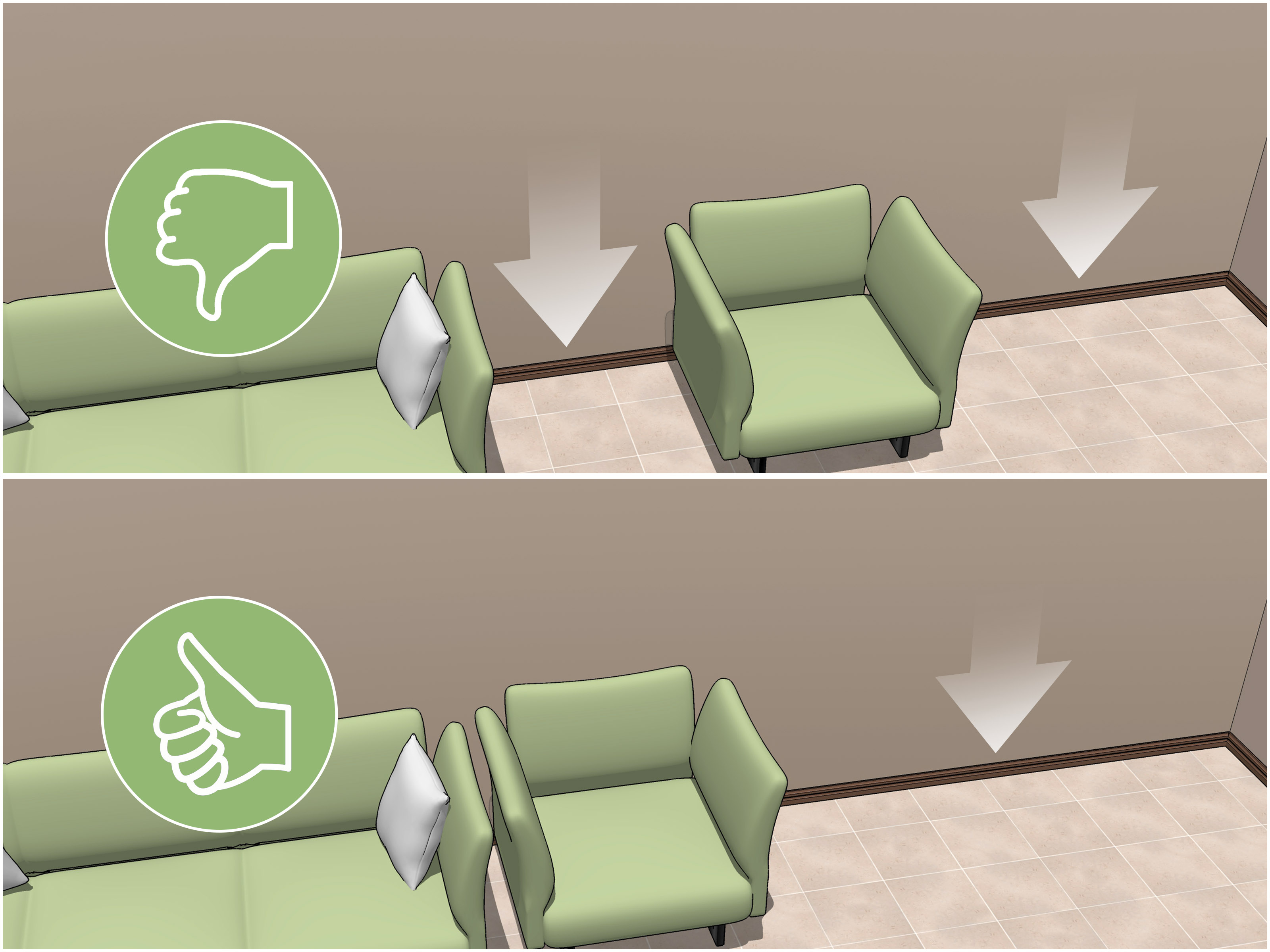 Transform Your Oddly Shaped Living Room with These 4 Ingenious Ideas ...