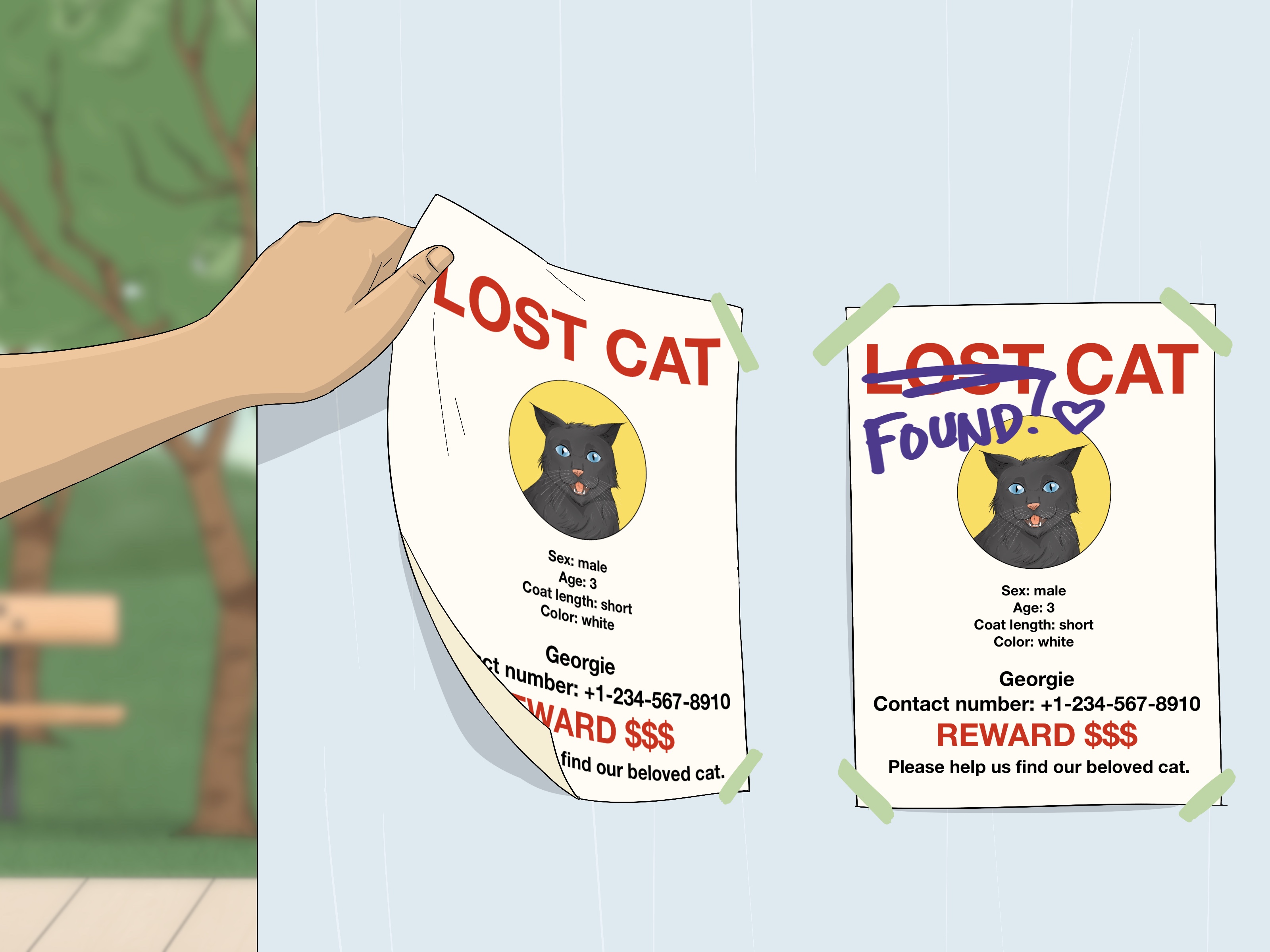 Crafting an Effective Missing Pet Poster (with Visuals)