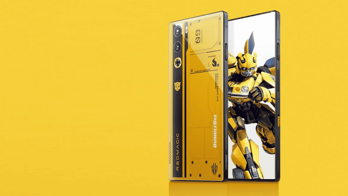 Red Magic 9 Pro+ Phiên bản Biến hình Bumblebee ra mắt với bộ phụ kiện và theme toàn sắc vàng nổi bật