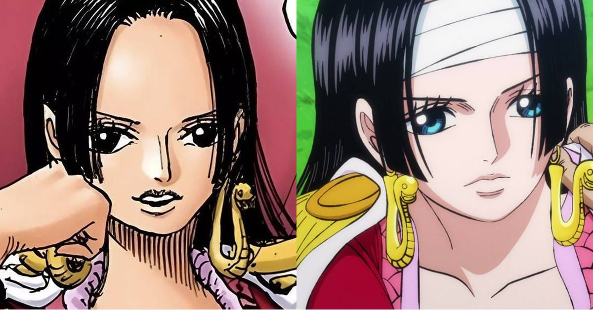 Một cái nhìn qua bản phác thảo của Boa Hancock từ bàn vẽ của Eiichiro ...