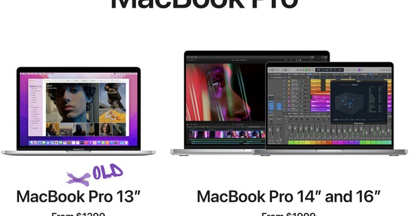 MacBook Pro 13 thể hiện sự hào phóng và tinh tế của Apple