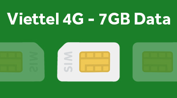 Các ưu đãi của sim Dcom 4G Viettel - 7GB Data - Mytour.com