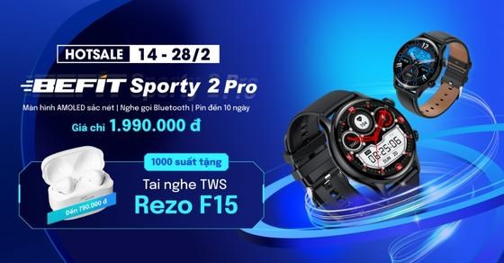 Đồng hồ thông minh BeFit Sporty 2 Pro: Những Cải Tiến Đáng Chú Ý