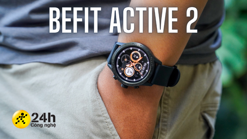 Trải nghiệm BeFit Active 2: Phong cách truyền thống, thời lượng pin ấn tượng