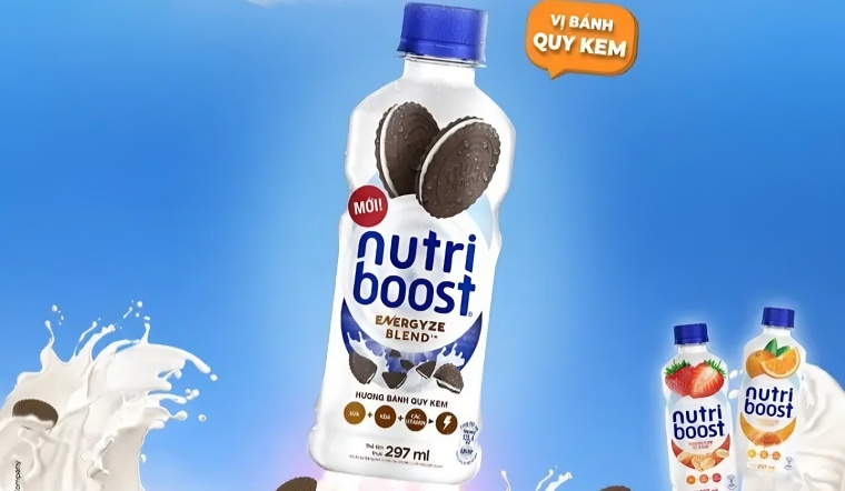 NUTRIBOOST giới thiệu hương vị bánh quy kem mới, đã thử chưa?