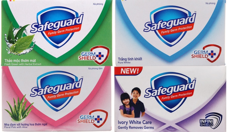 Bảo vệ da sạch khỏe hằng ngày với xà phòng Safeguard