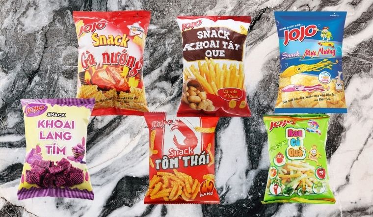 Khám phá thế giới snack JoJo thơm ngon, đậm đà