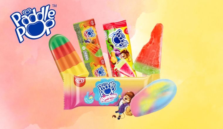 3 dòng kem Paddle Pop đầy sắc màu, hấp dẫn bạn không thể bỏ qua