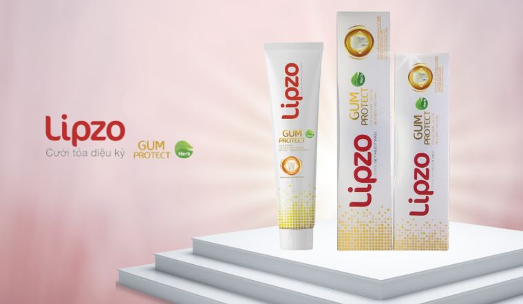 Sản phẩm kem đánh răng Lipzo Herb Gum Protect không chỉ ngăn chặn việc ...
