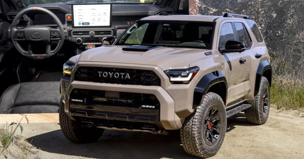Toyota 4Runner 2024 được ra mắt: Thiết kế ngày càng mạnh mẽ, nội thất ...