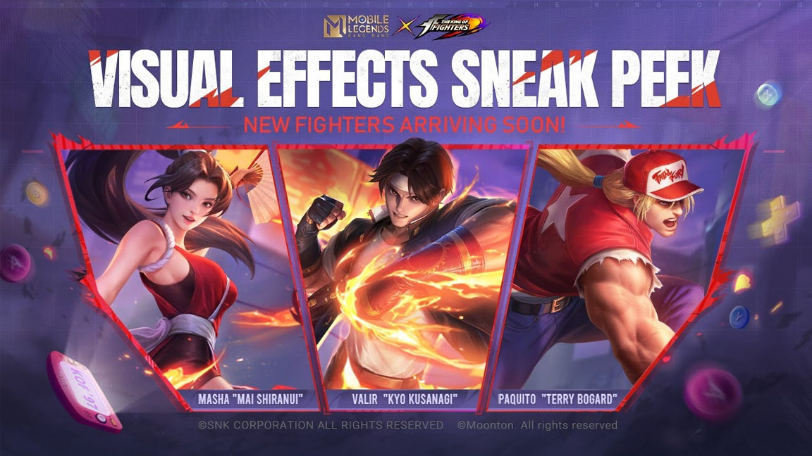 Mobile Legends hợp tác với huyền thoại The King of Fighters '97