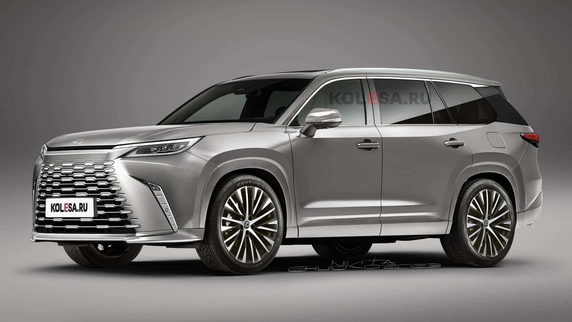 Lexus TX 2024: Mẫu SUV 7 chỗ chuẩn bị ra mắt