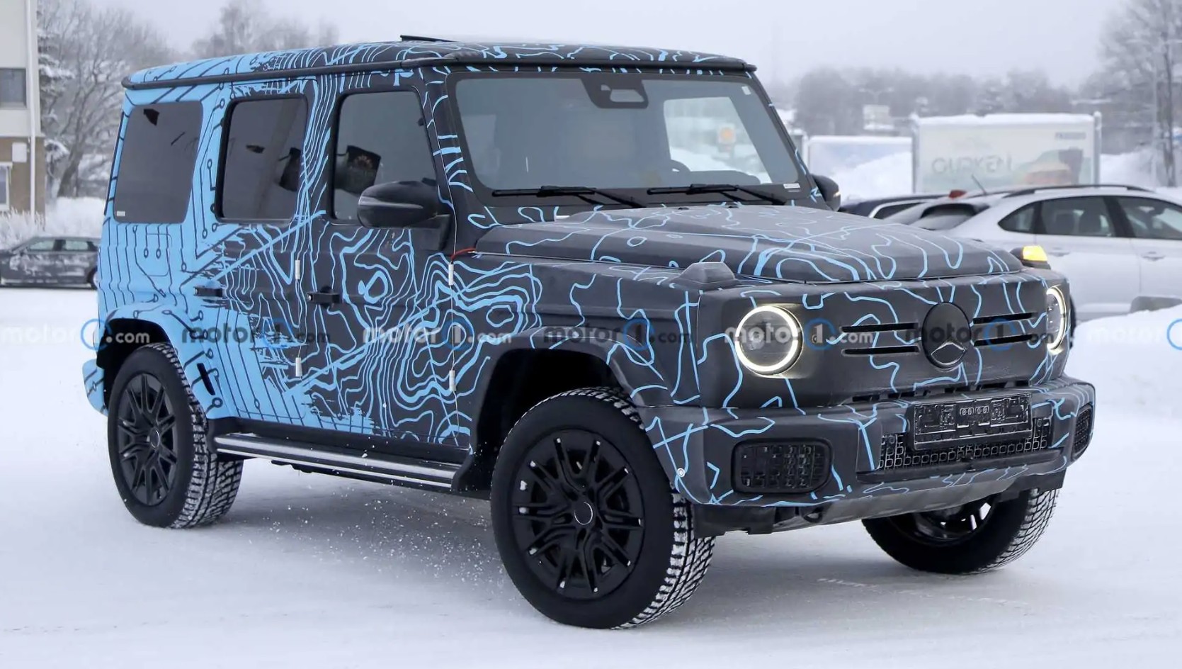 Mercedes-Benz G-Class điện hoàn toàn phiên bản thương mại xác nhận tên ...