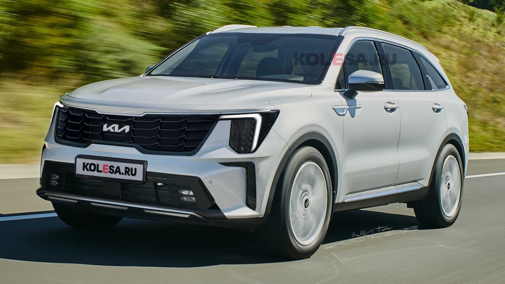 Xem trước thiết kế Kia Sorento Facelift: Sự thay đổi tinh tế vẫn gây ấn ...