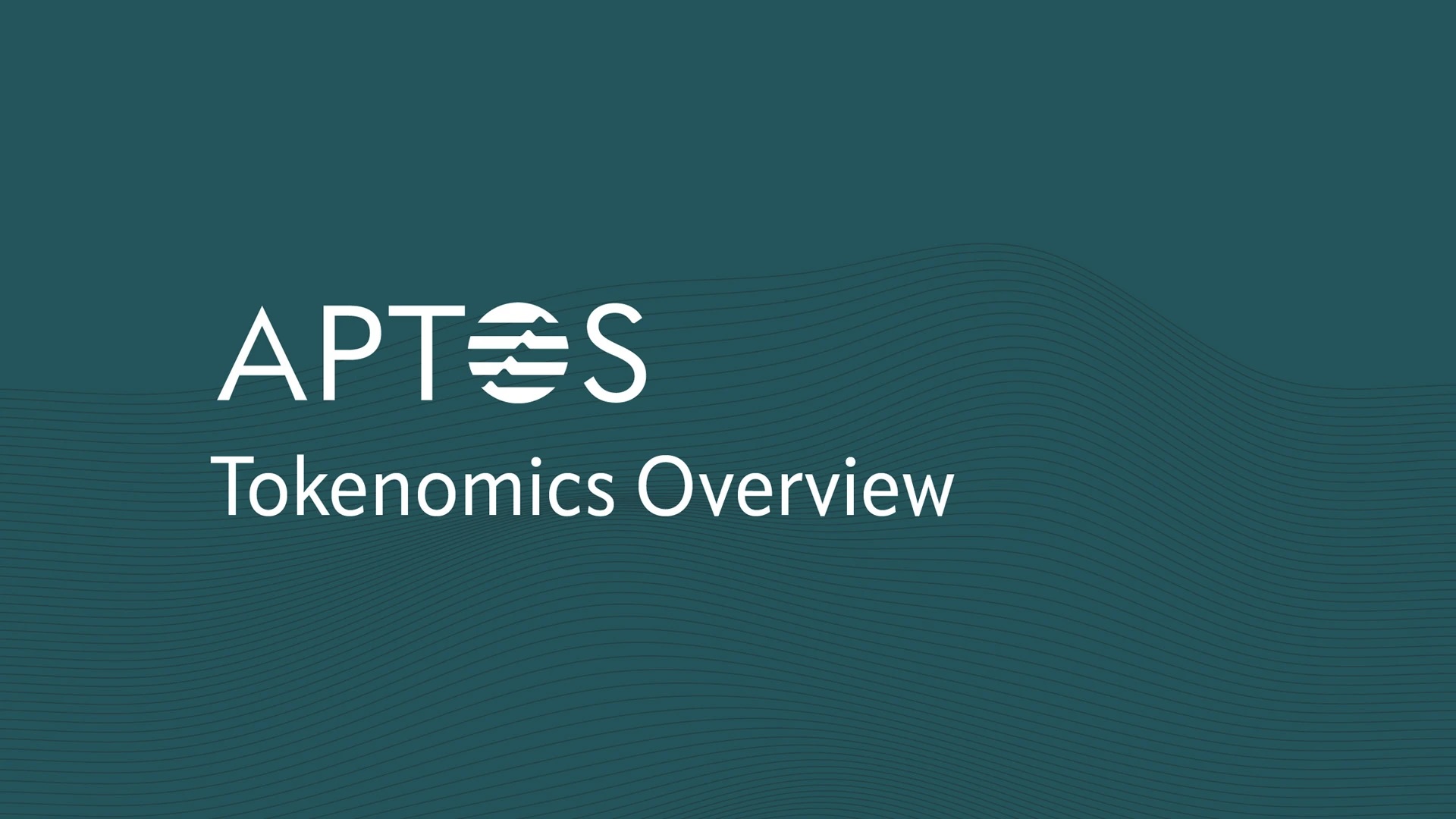 Aptos (APT) tiết lộ tokenomics