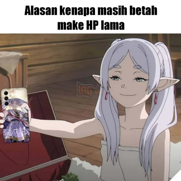Frieren lột xác thành biểu tượng meme lan tỏa khắp mạng xã hội