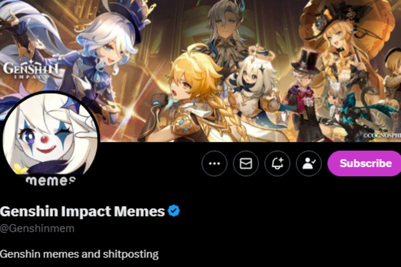 Trang Twitter Genshin Impact Memes bị cáo buộc ăn cắp nội dung một cách ...