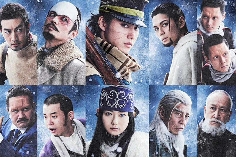 Dàn diễn viên của bộ phim Golden Kamuy live-action được công bố, sẽ ra mắt vào đầu năm 2024