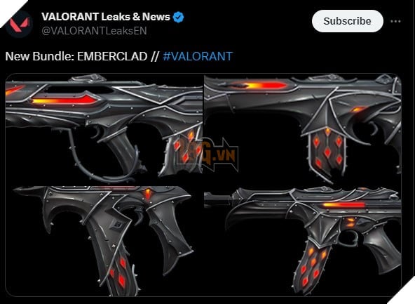 Bundle Emberclad mới trong Valorant được fan hâm mộ coi như phiên bản ...