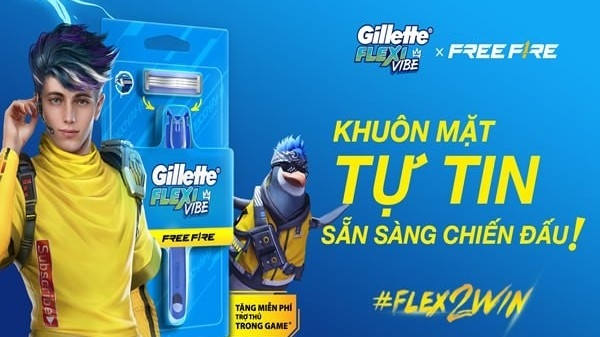 Gillette kết hợp cùng Garena Free Fire tung ra phiên bản độc quyền