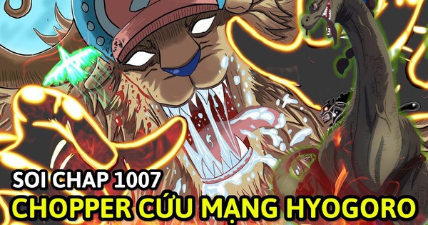 Truyện tranh One Piece chap 1007: Chopper thể hiện sự dũng cảm của mình ...