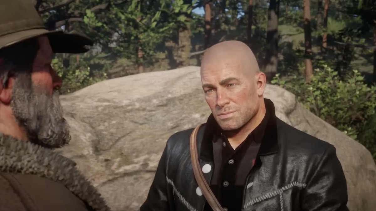 Người chơi Red Dead Redemption 2 cạo đầu của Arthur, cho anh ta uống ...