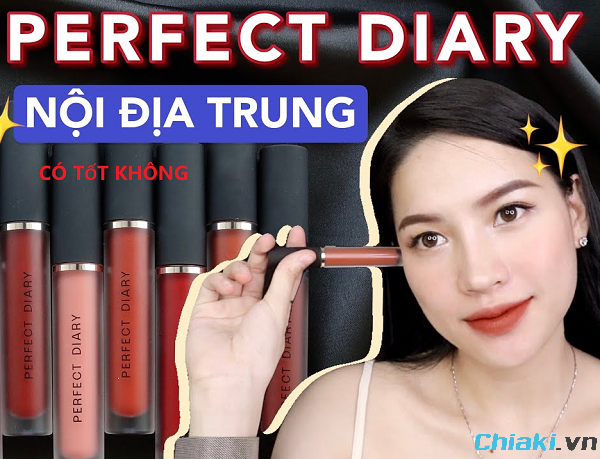 Son Perfect Diary có tốt không? Màu son nào của Perfect Diary đẹp nhất?
